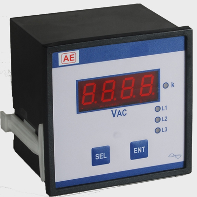 THREE PHASE DIGITAL PANEL METER – TRUE RMS – AEL India